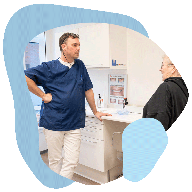 Gengival understøttet delprotese - Tandprotese Klinikken Esbjerg